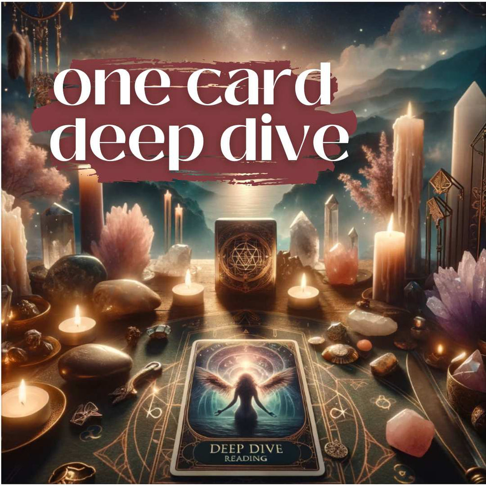 Deep Dive Reading: One Oracle Card or WomanRune – Jessica and the Moon